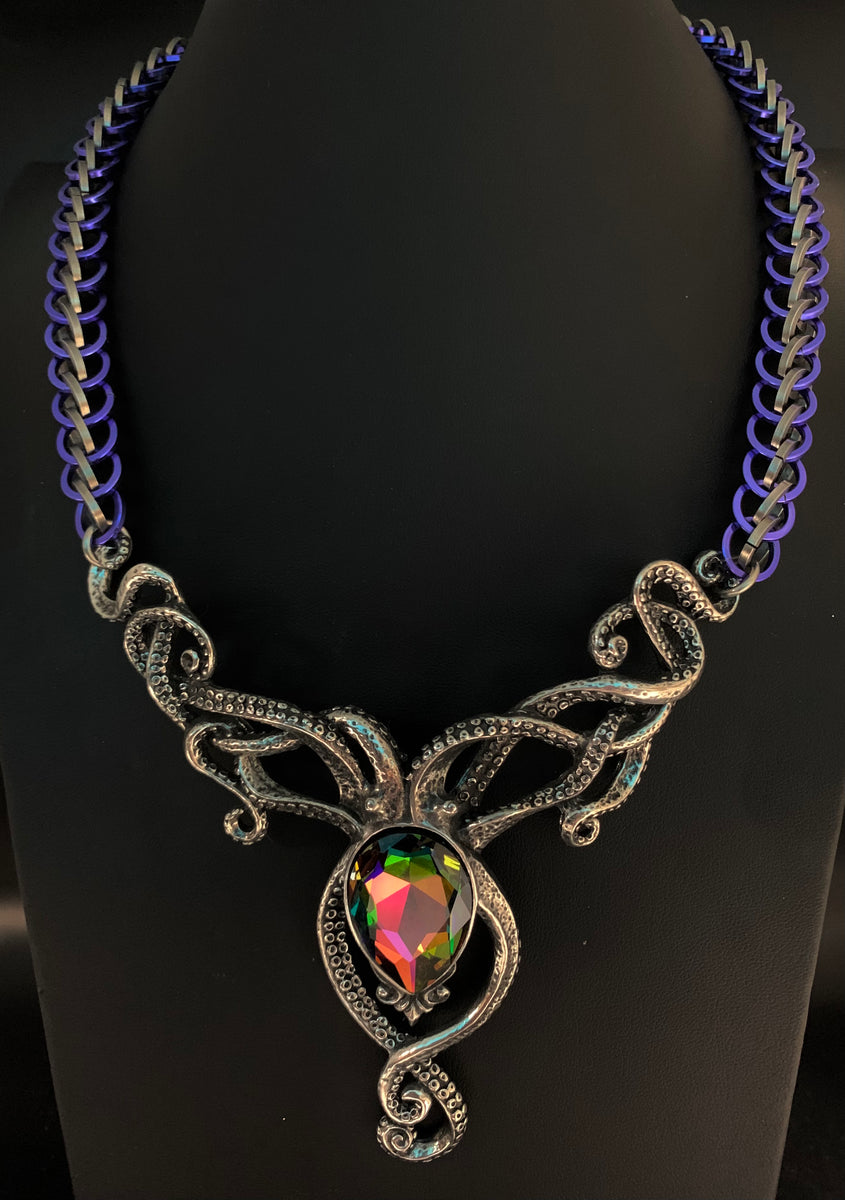 Kraken chainmail necklace – Dark Hammer Chainmail